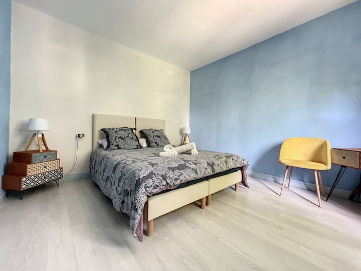 Chambre Double Ou Twin - Vue Sur La Source - Massif du Vercors