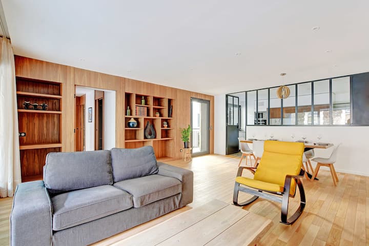 Appartement Familial 3bdr/6p Aux Portes De Paris - Pantin