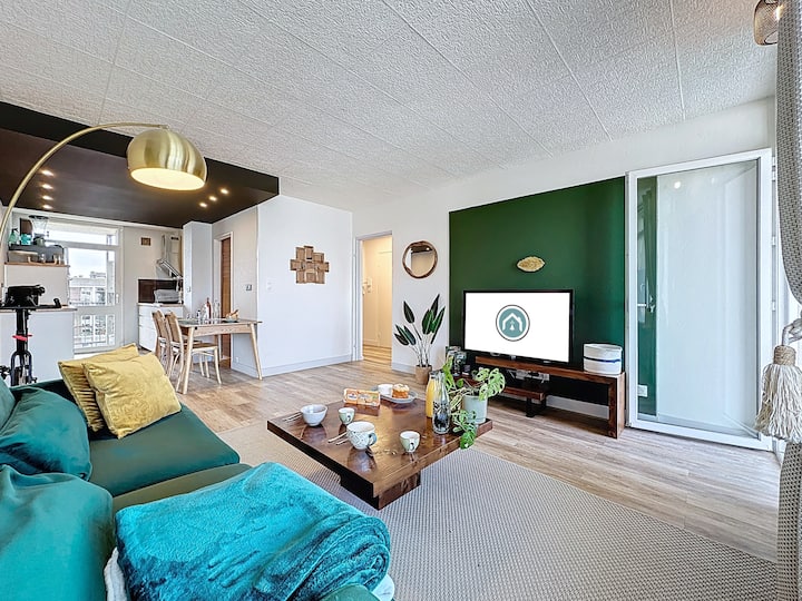 Balcon Et Aperçu Mer : Joli Appartement *Ty Mor* - Gare de Brest