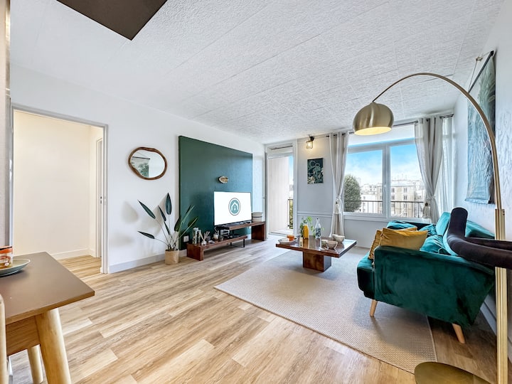 Balcon Et Aperçu Mer : Joli Appartement *Ty Mor* - Brest