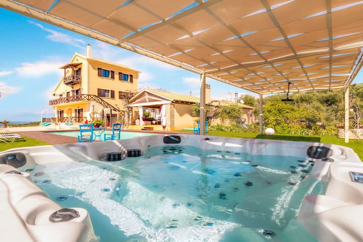 Villa Irida - Villa De Vacances Avec Piscine Privé - Kassiopi