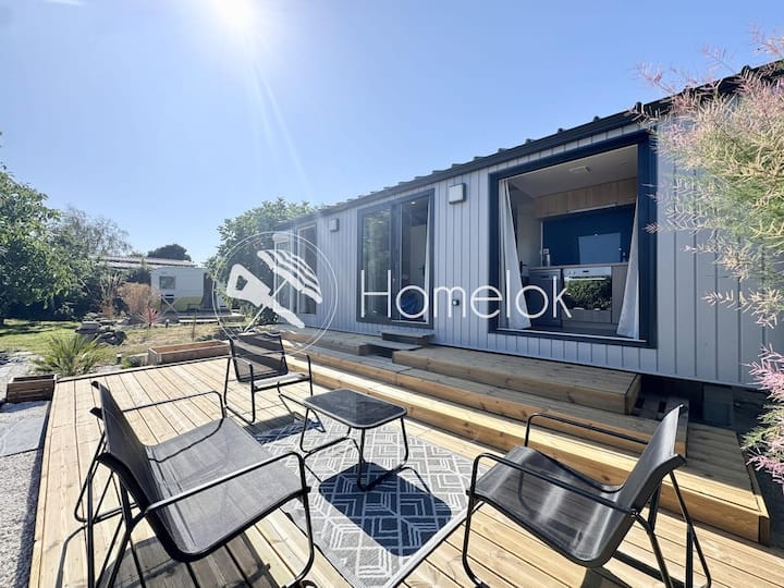 Bungalow Caravane Vintage Proche Plages - Lomener