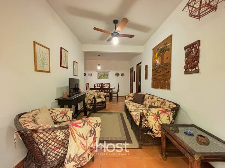 Ap C/ Ar Condicionado à 500m Da Orla Do Itaguá - Ubatuba