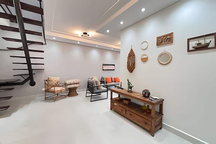 Cobertura No Centro C/ Sauna | Churrasq. | Piscina - Brazil