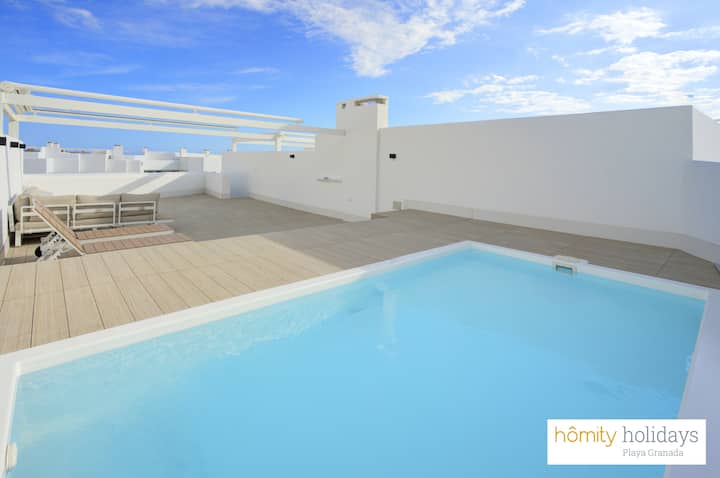 Homity Holidays - ÁTico Con Piscina Mf-2-p3-4b - Motril