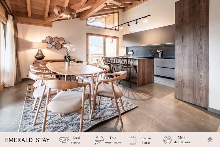 Ardelle - Duplex Alpin Avec Jacuzzi, Les Gets - Les Gets