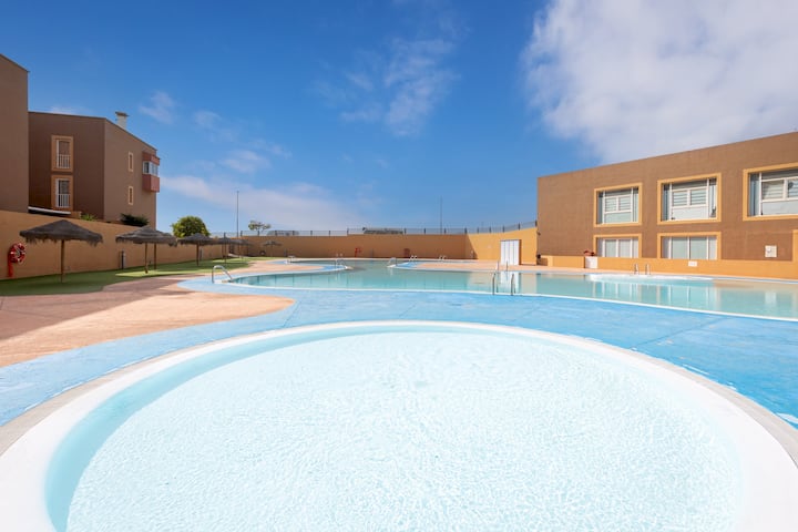 Home2book Modern Apartment With Pool In Corralejo - Fuerteventura