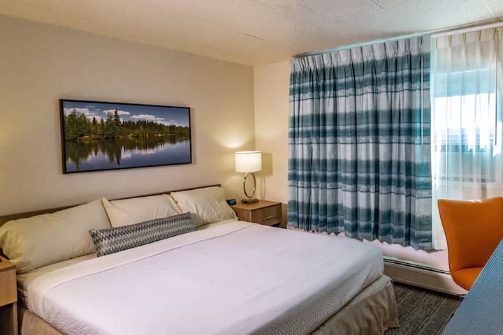 1 King Bed | Bridgewater | Downtown Fairbanks - Fairbanks, AK
