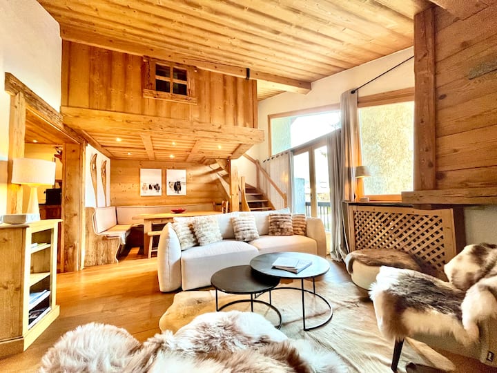 Appartement De Charme à Megève, Esprit Chalet - Megève