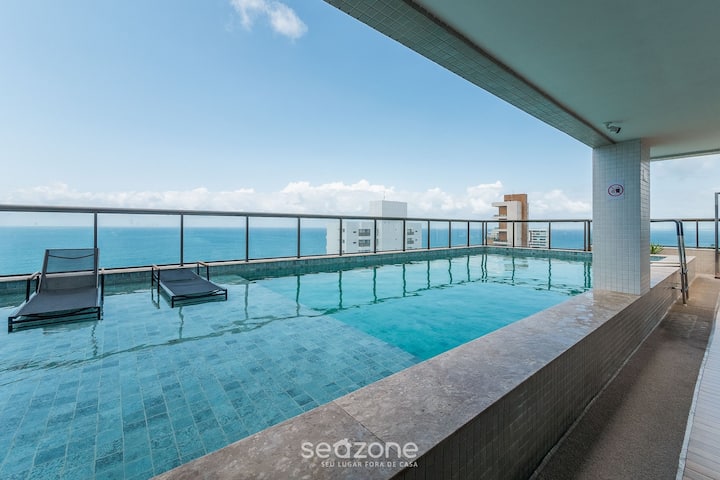 Apt 220m From The Sea In A Condo W/ A Pool Bpm0909 - Barra