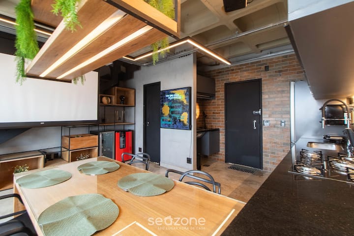 Loft In Cond. With Pool And Gym Dnag2007 - Goiânia