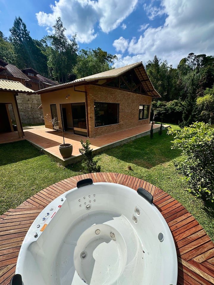 Casa Com Jacuzzi E ÁRea Gourmet Em Mury - Nova Friburgo