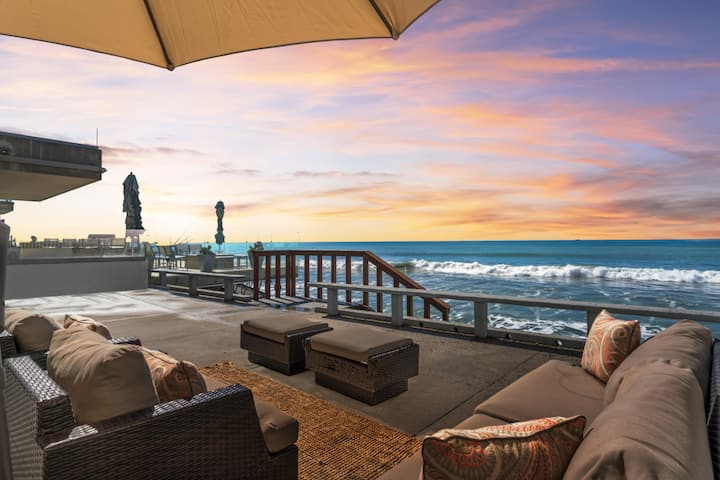 Oceanfront Villa! Private Beach Stairs!str25-0022 - San Clemente, CA