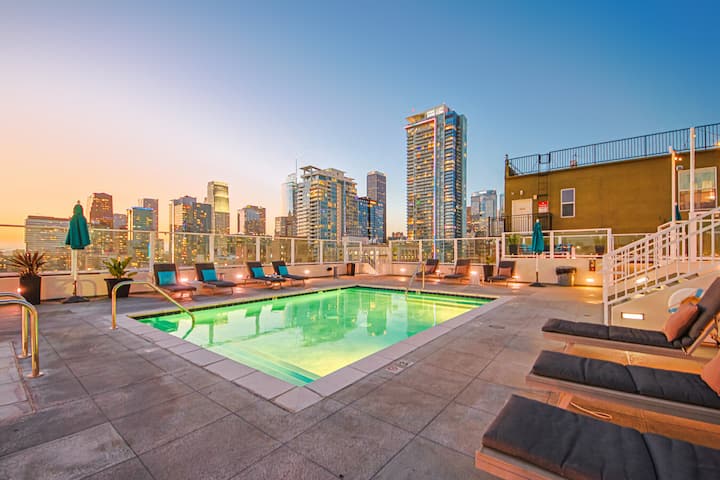 1 Bd Loft In Downtown La | Rooftop Access - Los Angeles, CA