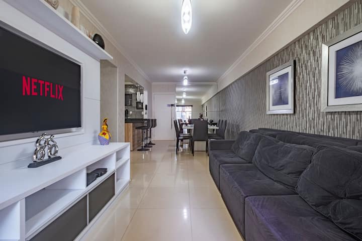 Itlg033-conforto A 1min Da Praia Na Barra Sul | 3q - Balneário Camboriú