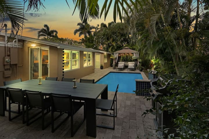 Cozy 2br Home-wilton Manors-heated Pool-king Bed - Wilton Manors, FL