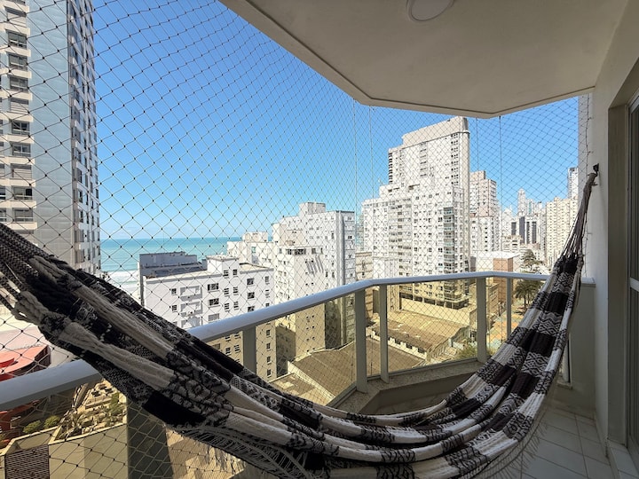 Aa03- Apto Amplo Com Vista Mar E Tela Proteção - Balneário Camboriú
