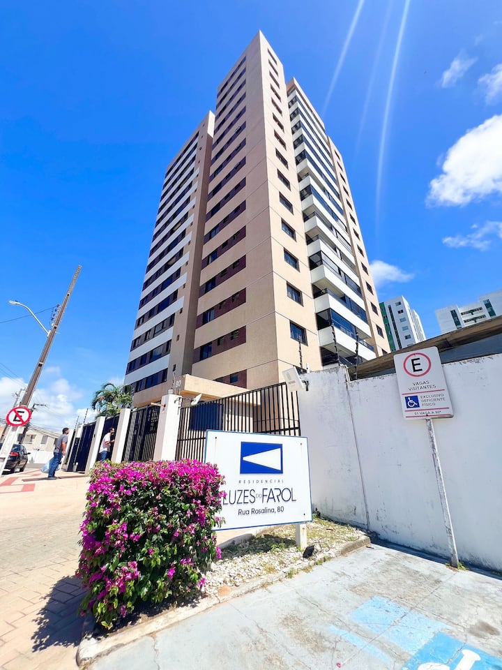 3/4 Com Ar, 7 Min Da Praia E C/ Lazer Completo - Aracaju