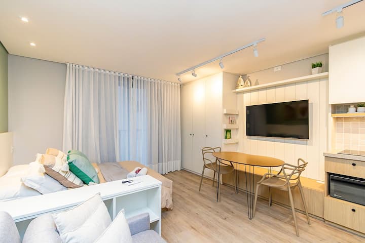 Studio Premium P/ 4 Pessoas No All Batel - Bat1316 - Curitiba