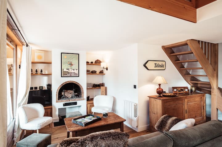 Les Cimes D'eden - Duplex Cosy à Megève - Combloux