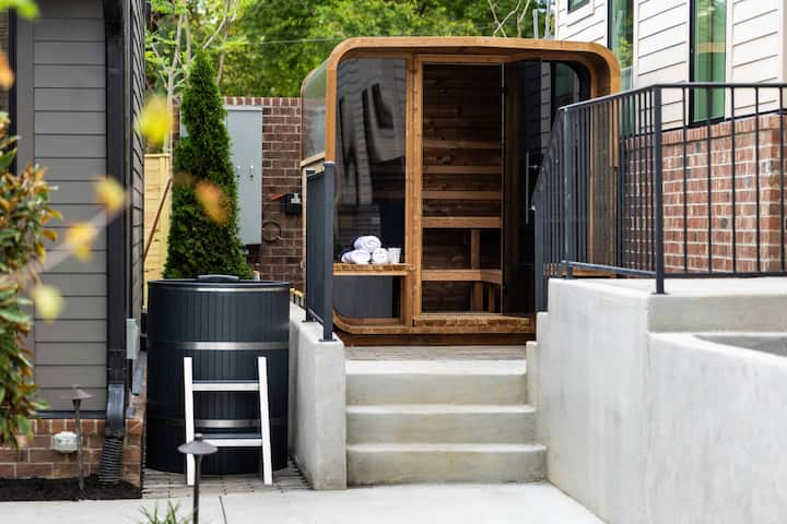 Noa Nashville | Pool, Sauna, Cold Plunge, Firepit - Nashville, TN