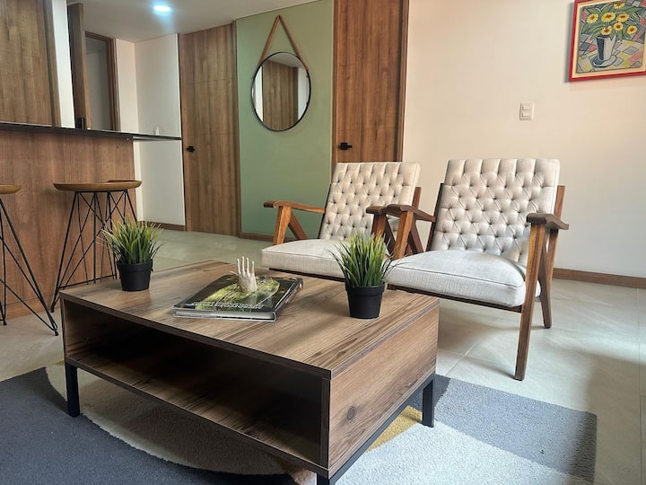 Apartment 402 At Housinn Fatima - Medellín