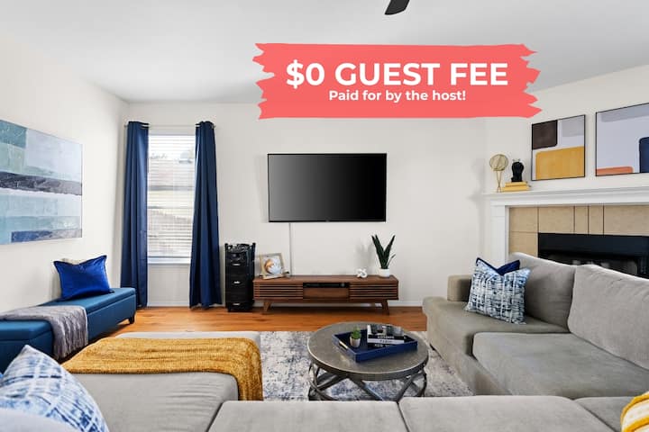 Hestia: 3br/2.5ba Near I-35 & Local Attractions - Kyle, TX