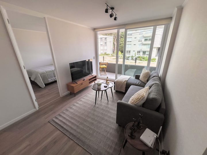 Acogedor Y Moderno Depto. En Lomas De Puyai - Zapallar