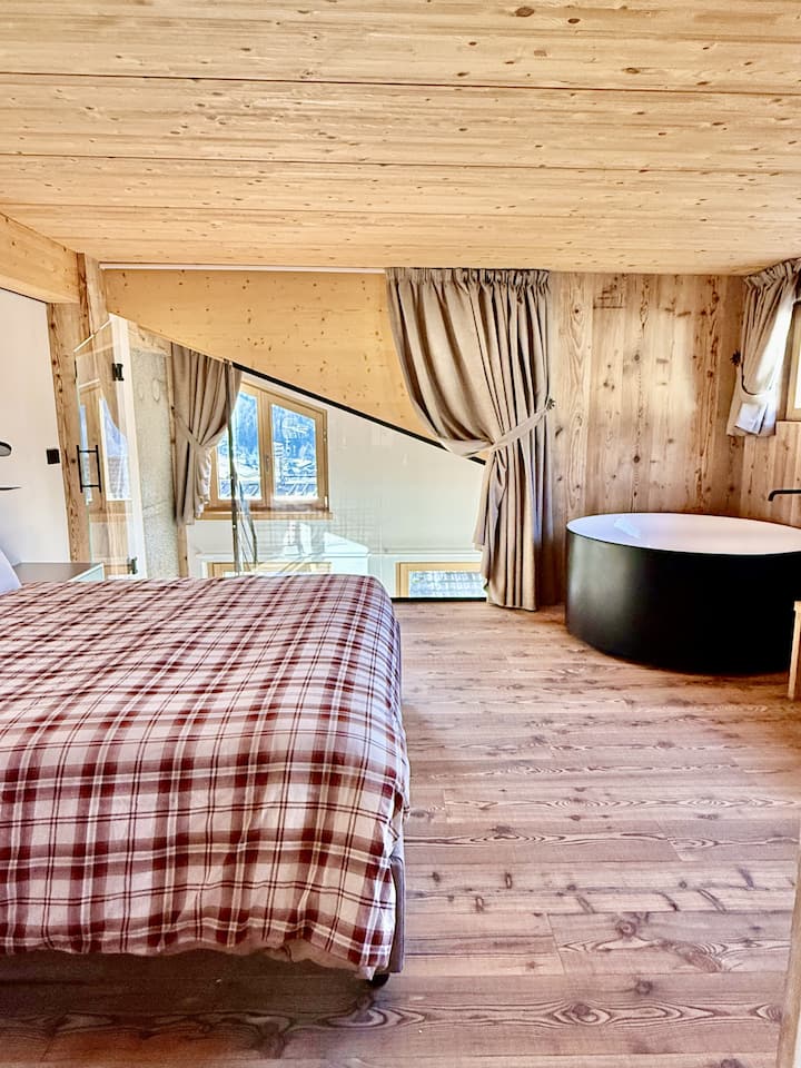 Corte Idillia – Alpine Spa Penthouse – Apt.5 - Temù