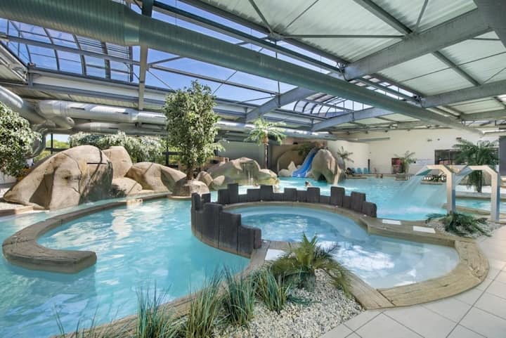 Zecamping 5* Mobil Home Parc Aquatique - Brem-sur-Mer