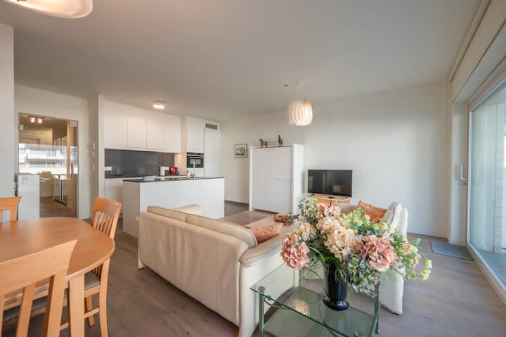 Bright Modern Apartment Wth Balcony Near The Beach - Ostend