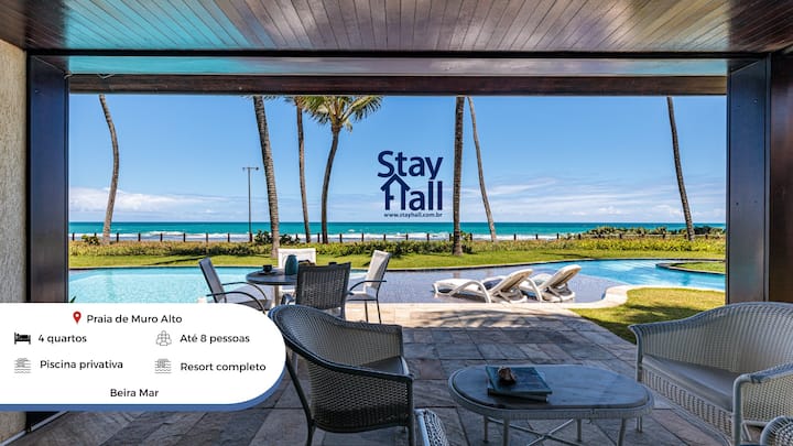 4-bedroom Bungalow, Private Pool, Beachfront 034 - Brazil