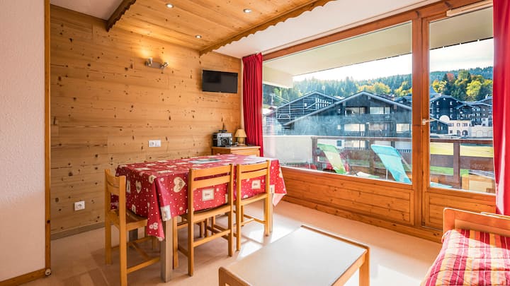 Appartement Vue Piste De Ski, 6 Pers, Balcon - Flaine