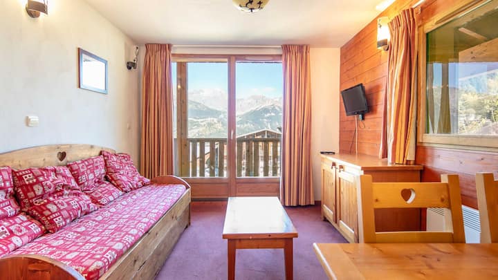Appartement Montagnard, 4 Pers, Vue Montagne - Aussois