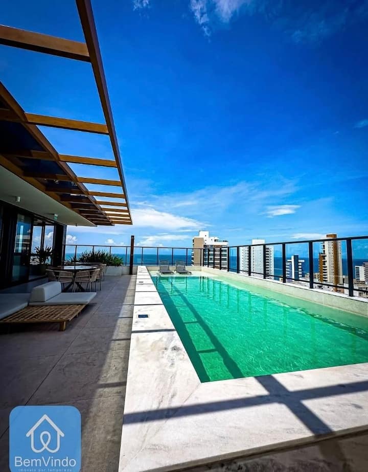 Suíte Incrível E Moderna Na Barra - Barra