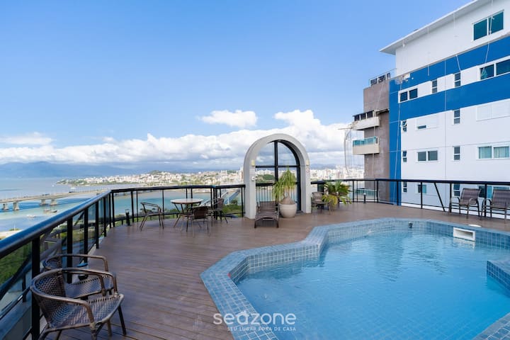 Modern Apartment In A Condo With Pool - Lin1106 - Florianópolis