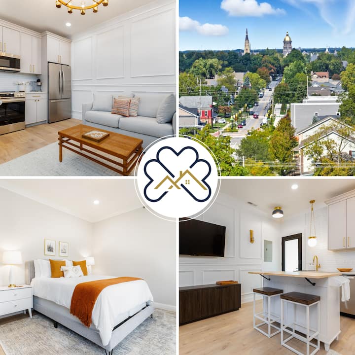 The Darby Condo<>cozy 1br Condo <1mi To Nd Campus - Notre Dame, IN