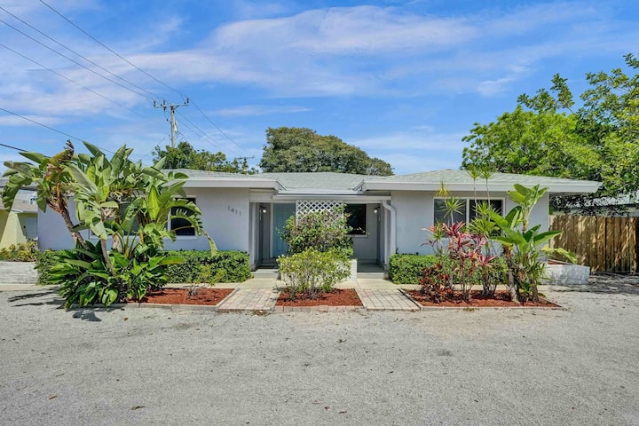2br Dog-friendly Duplex With Outdoor Dining - Fort Lauderdale
