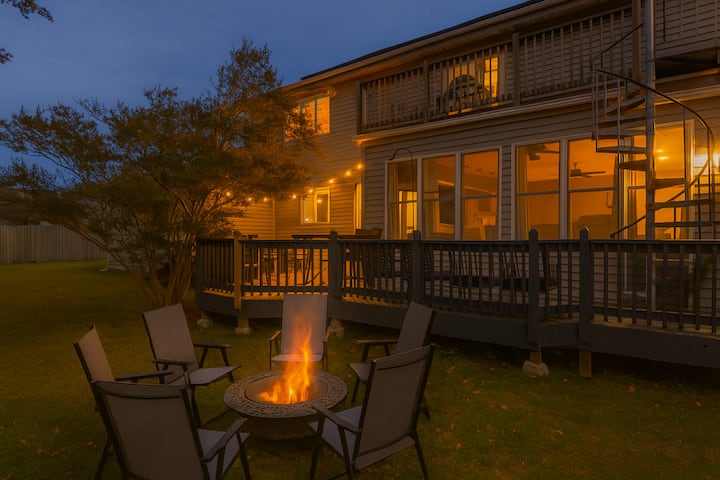 Peaceful Coastal Retreat – Capemay Home Near Beach - 뉴저지