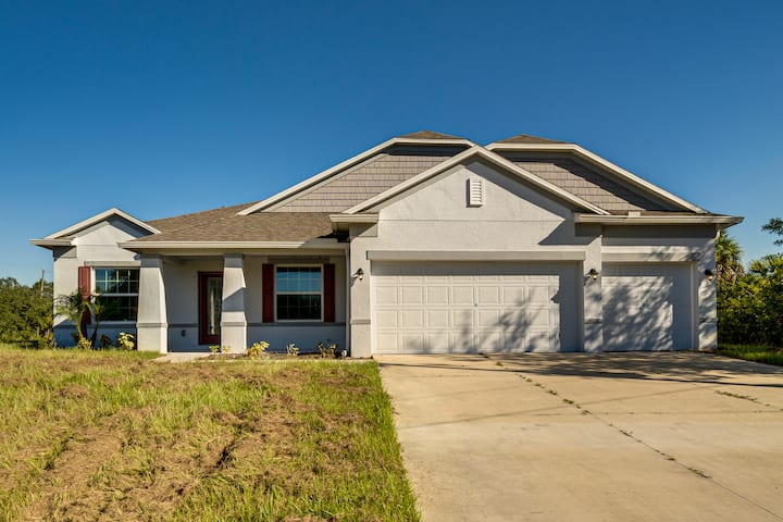 Family Home 7 Mi To Fort Charlotte Beach Park! - Port Charlotte