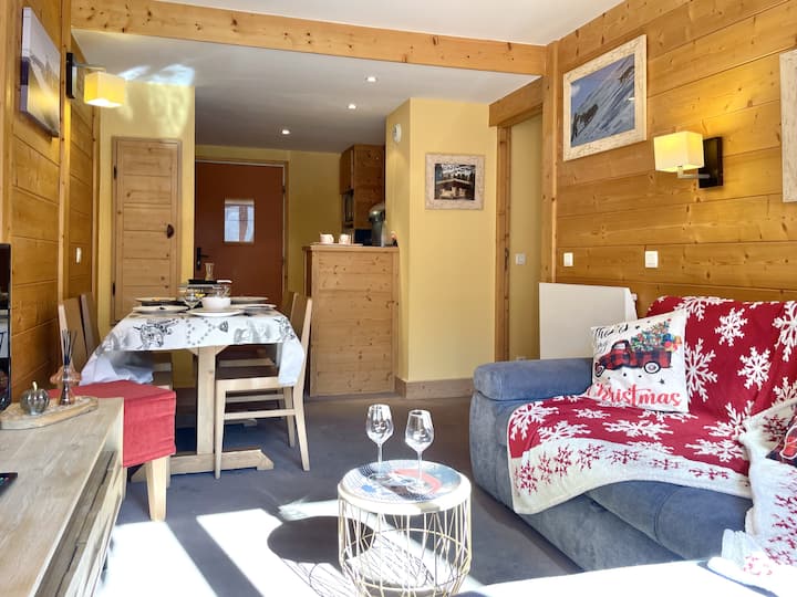 (Ac.306) Spacieux T2 Skis Aux Pieds Coeur Menuires - 프랑스