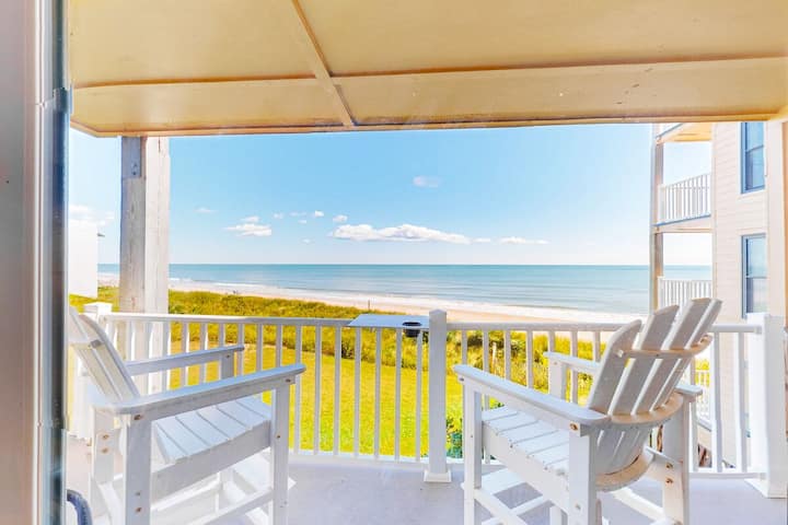 2br | Ocean View | Balcony | Beachfront Pool - Sneads Ferry, NC