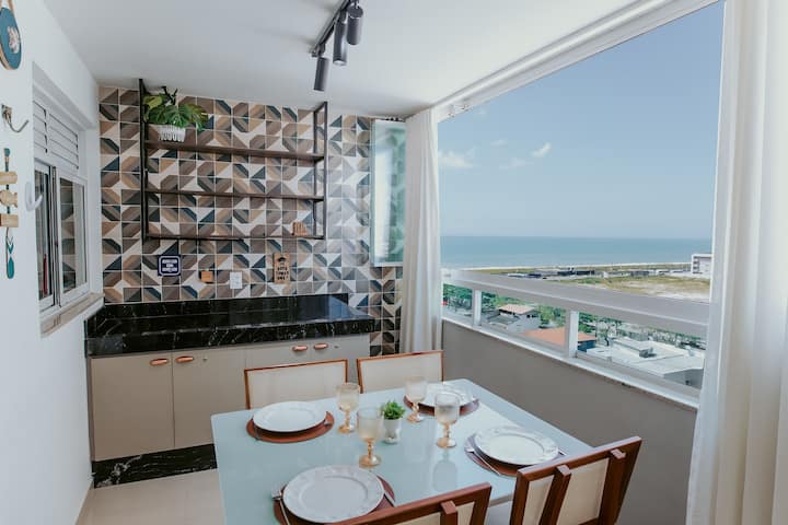 Apto 2q Decorado C/ Vista Para O Mar De Itaparica - State of Espírito Santo