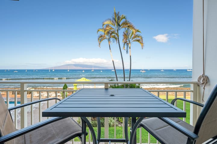 1 Bedroom Oceanfront Condo - Lahaina Road 210 - Lahaina, HI