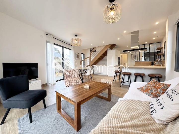 Séjour De Rêve à Sarzeau Maison Moderne - Jardin - Île-aux-Moines