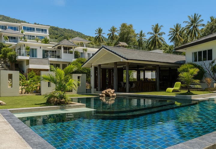 Seaview Bliss 2br With Balcony Paradise Apartment - Ko Samui