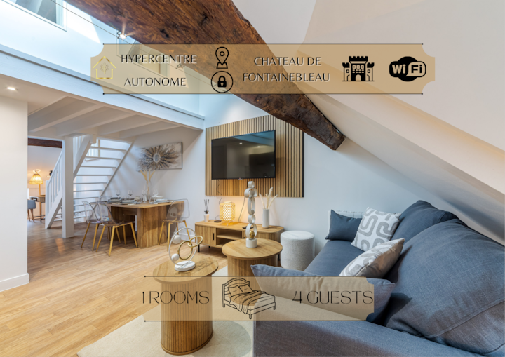 Le Duplex Du Château – Fontainebleau Centre - Fontainebleau