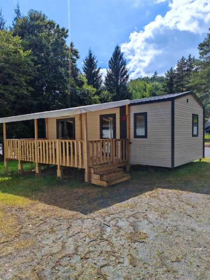 Zecamping 3* Mobil Home 30m² Piscine - Corréze