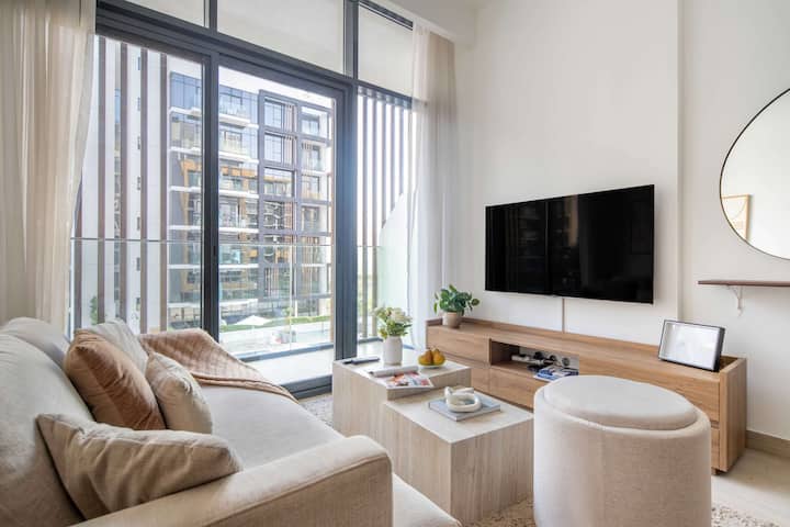 Cozy1br Retreat W/ Pool View In Mbr City! - Dubai