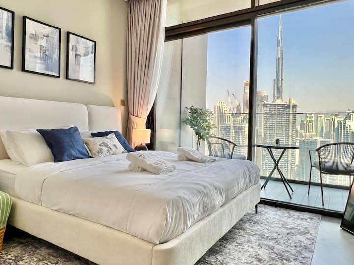 Burj View Studio | High Floor | City Panorama - Dubai
